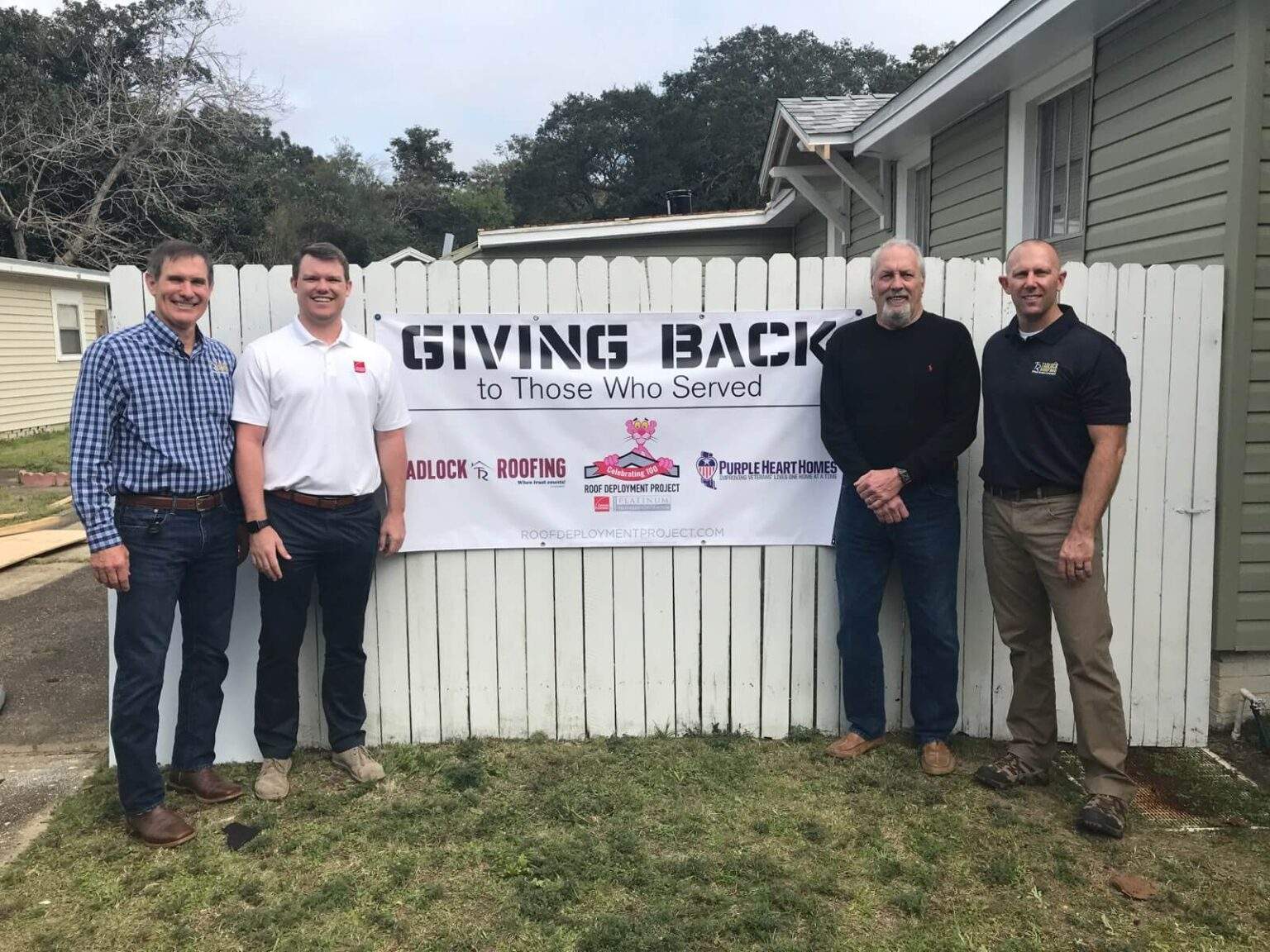 Pensacola Veteran Receives New Roof Installed - Tadlock Roofing